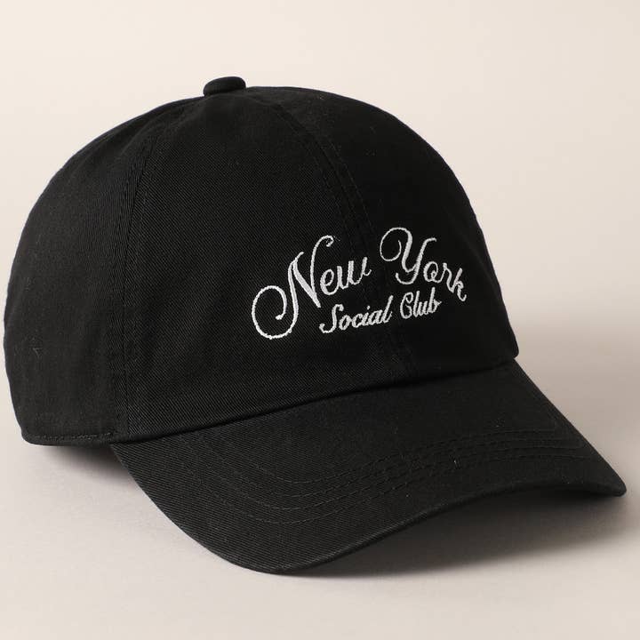 NY Social Club Cap – Vintage Lily Boutique