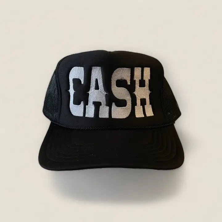 Cash Trucker Hat – Vintage Lily Boutique